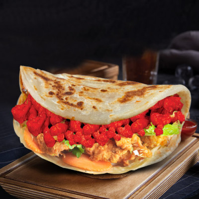 zinger cheetos paratha
